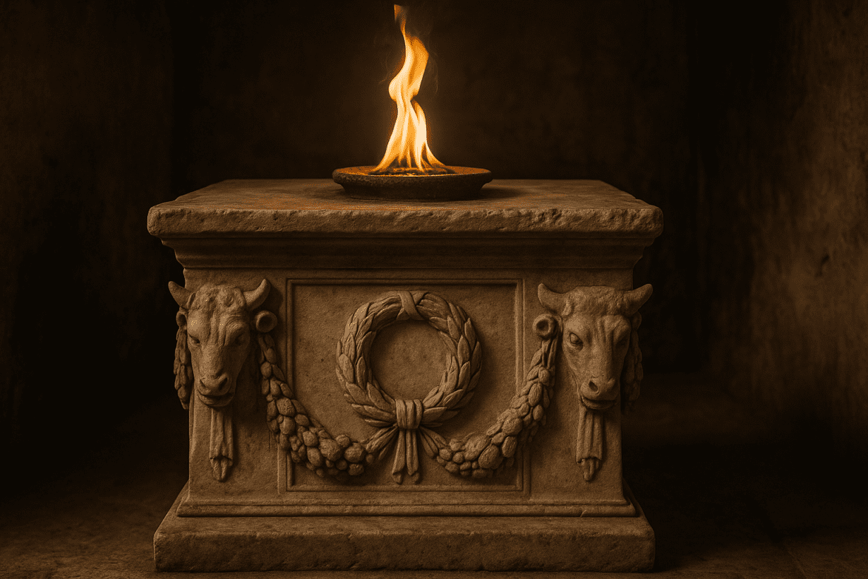 The Vestal Virgins and the Eternal Flame of Rome - Roman Mythology