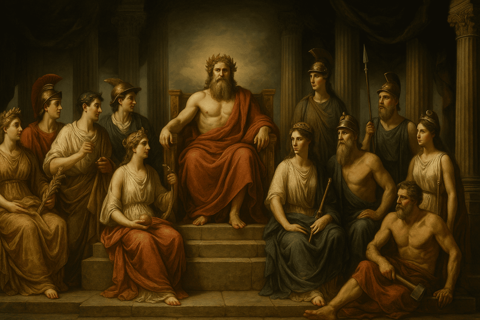 The Twelve Major Roman Gods - Roman Mythology