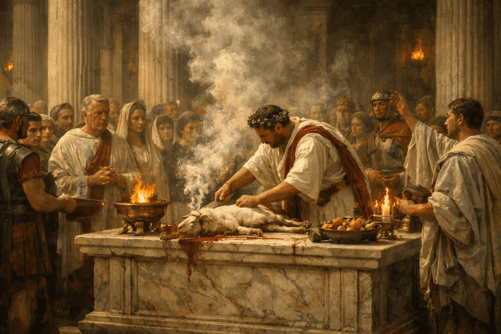 Roman Sacrifices: Rituals, Meaning, and Process