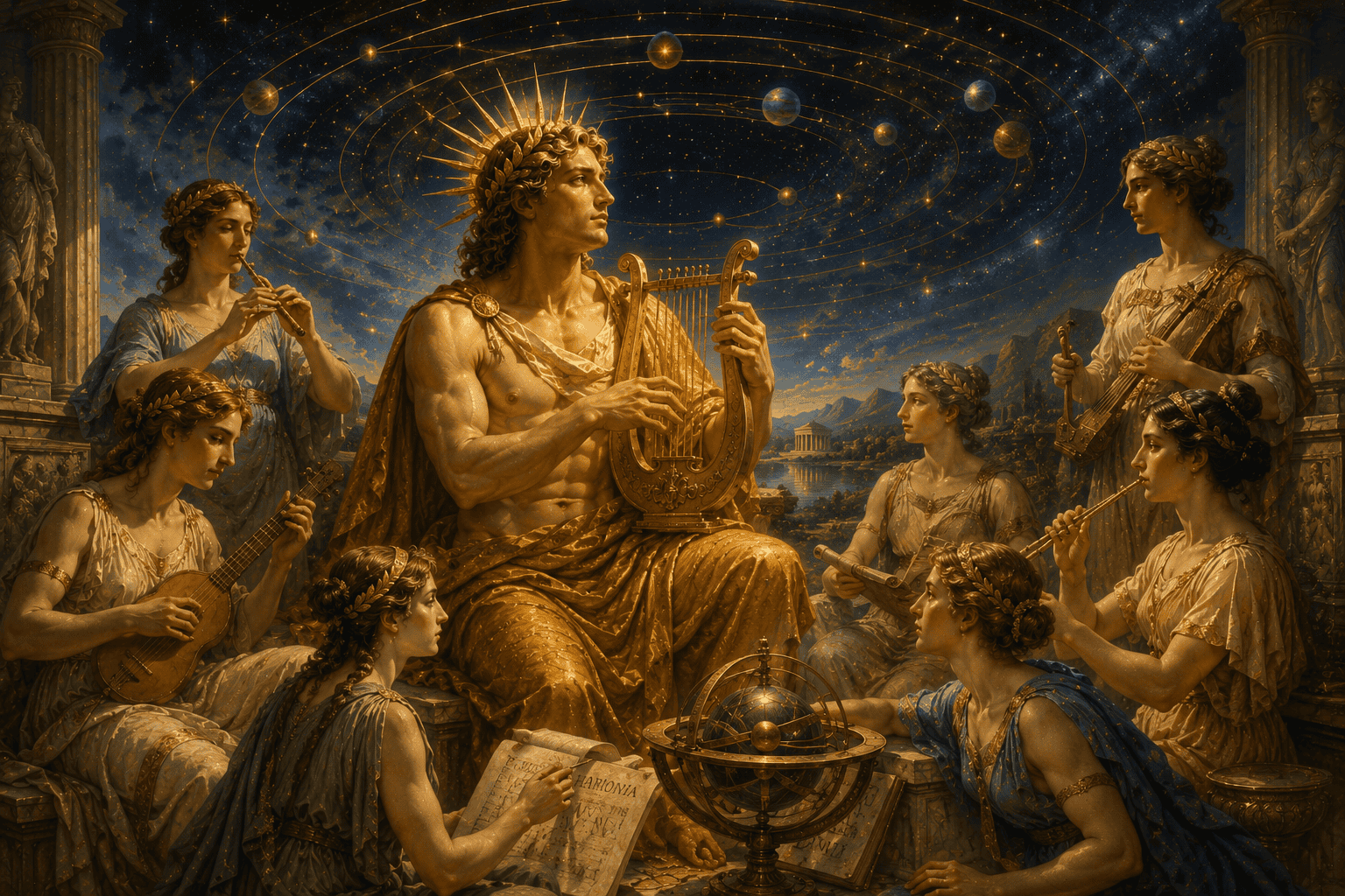 Apollo, the Muses, and the Music of the Spheres
